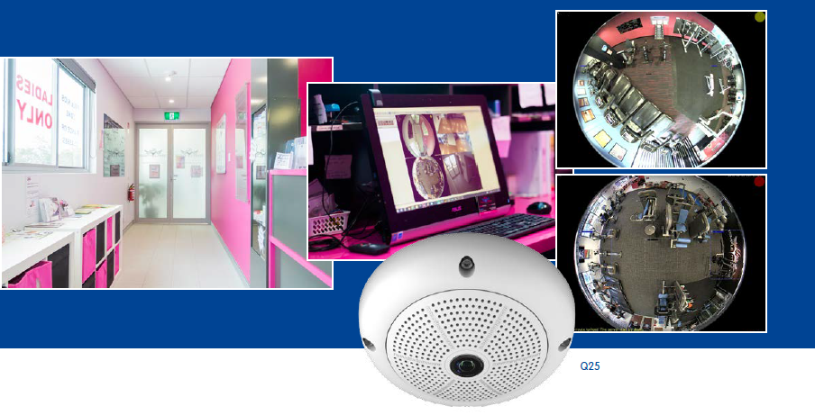 24 hr gym gym security case study - cctv system and access control